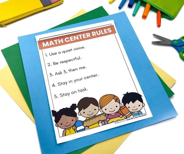 Effective Math Centers in the Classroom in 6 Steps