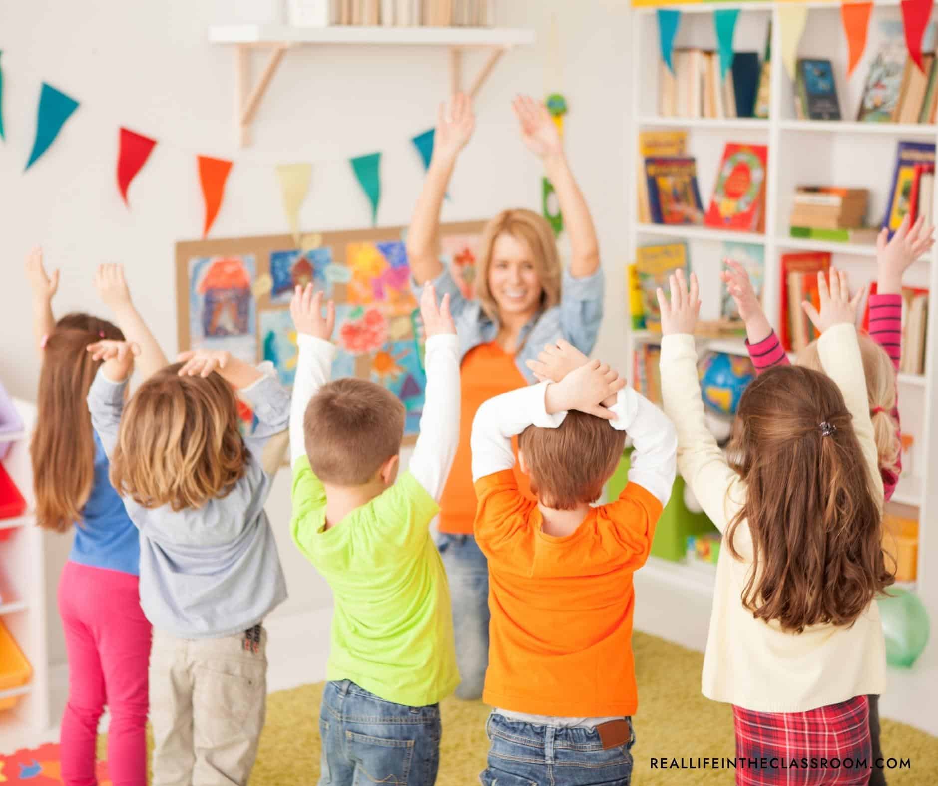 Successful Transitions in the Classroom: Terrific Ideas and Songs